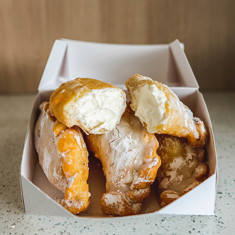 Salted Cream Puffs (Box of 4) – Frank and Dean Coffee